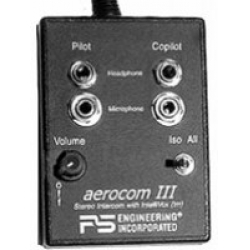 PS ENG AEROCOM III 2 PLACE PORTABLE INTERCOM from Aircraft Spruce Europe