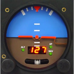 TRUTRAK ADI PILOT II 3-1/8 from Aircraft Spruce Europe