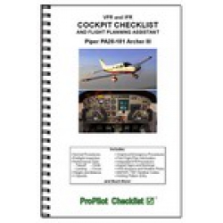 PROPILOT CHECKLIST PIPER PA28 181 from Aircraft Spruce Europe
