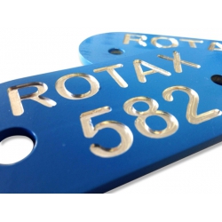 ROTAX 582 GEARBOX BADGE PLATE from Aircraft Spruce Europe