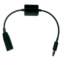 Military Helicopter Headset Impedance Converter Adapter Low (Mil) To Hi ...