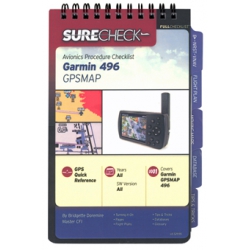 GARMIN 296 GPSMAP CHECKLIST from Aircraft Spruce Europe