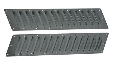 Runcool Side Louver Set 18 Black from Aircraft Spruce Europe