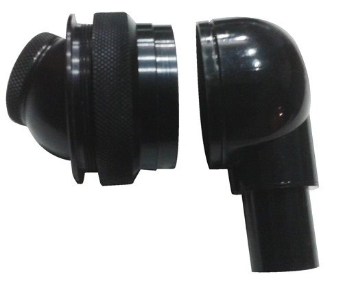 Replacement Small Round Vent 2252-C Black from Aircraft Spruce Europe