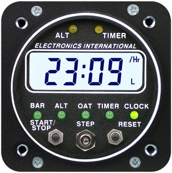 EI ACS 5A SUPER CLOCK & ALTITUDE ALERT W/ OAT PROB from Aircraft Spruce ...