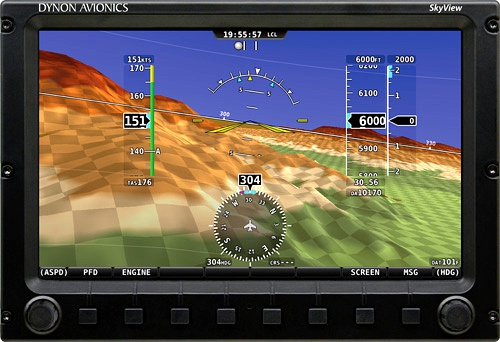 DYNON SKYVIEW 10" SCREEN WITH HARNESS SV-D100 from Aircraft Spruce Europe