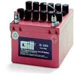 Gill Battery G-240 without acid from Aircraft Spruce Europe