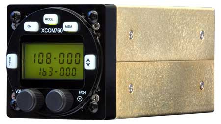 XCOM 760 VHF COM PANEL MOUNT from Aircraft Spruce Europe