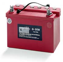 Gill Battery G-35M without acid from Aircraft Spruce Europe