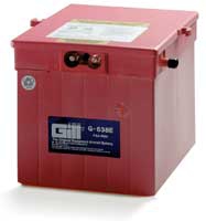 Gill Battery G639C with acid from Aircraft Spruce Europe