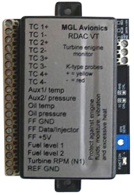 MGL RDAC VT 4 CH THERMOCOUPLE from Aircraft Spruce Europe