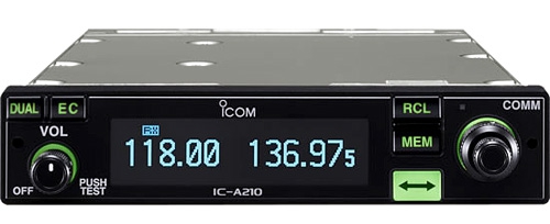 ICOM A210 COM PANEL MOUNT RADIO from Aircraft Spruce Europe