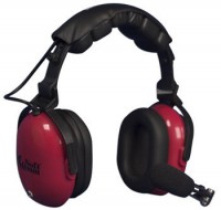 SOFTCOMM C-45-10A CHILDS HEADSET RED WITH AUDIO from Aircraft Spruce Europe