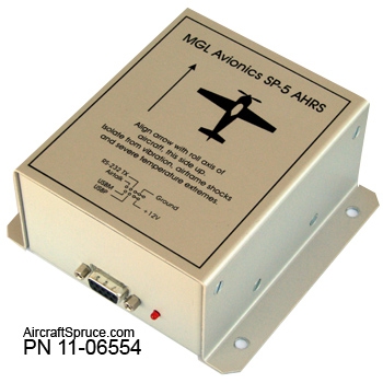 MGL SP-5 ADV ATTITUDE SENSOR from Aircraft Spruce Europe