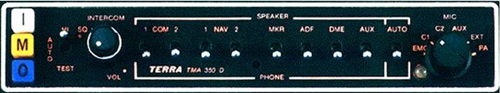TERRA TMA-350D AUDIO PANEL from Aircraft Spruce Europe