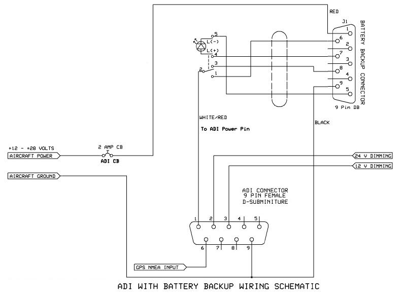 TRUTRAK ADI BACK UP BATTERY WITH CONNECTOR KIT from Aircraft Spruce Europe
