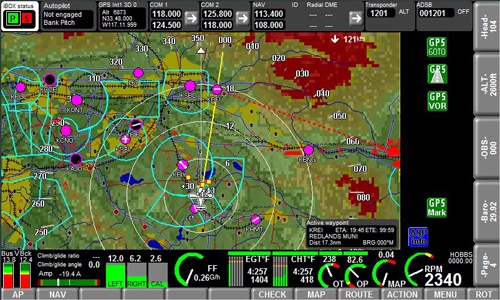 MGL Iefis Challenger 10.4 Touchscreen from Aircraft Spruce Europe