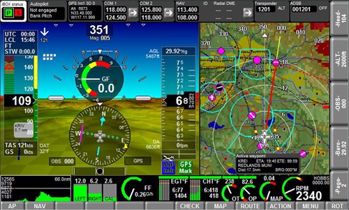 MGL Iefis Challenger 10.4 Touchscreen from Aircraft Spruce Europe