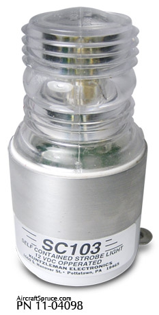 12V SELF CONTAINED STROBE RED from Aircraft Spruce Europe