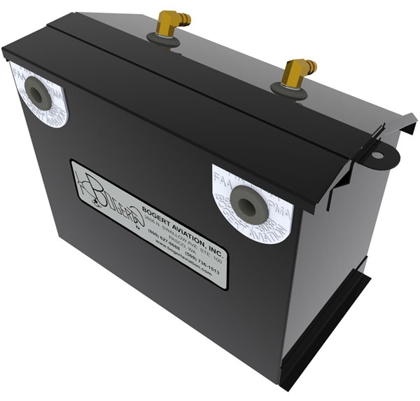 Bogert Battery Box With Lid For Piper 24-260 from Aircraft Spruce Europe