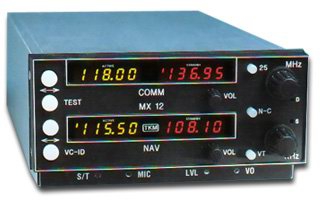 TKM MX 12 NAV/COM REPLACEMENT from Aircraft Spruce Europe