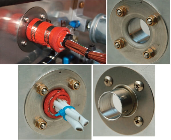 Avery Stainless Steel Firewall Pass Thru Kit from Aircraft Spruce Europe