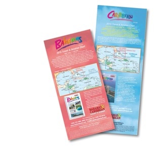 BAHAMAS & CARIBBEAN VFR CHART + from Aircraft Spruce Europe