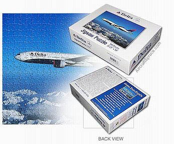 DELTA BOEING 777 JIGSAW PUZZLE from Aircraft Spruce Europe