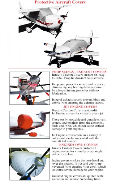 BRUCES CUST COVERS ORDER PKG