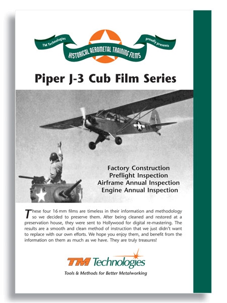 Complete Piper J3 Training Series Dvd from Aircraft Spruce Europe