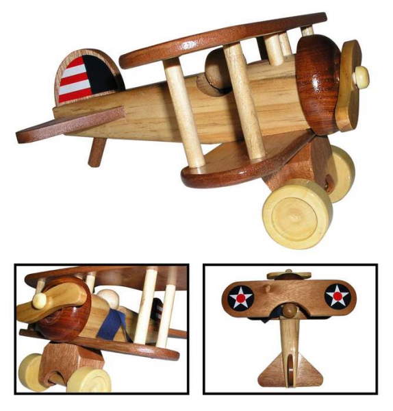 WORLDWAR I WOODEN TOY BIPLANE from Aircraft Spruce Europe