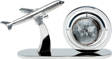 777 AIRPLANE WITH GLOBE CLOCK from Aircraft Spruce Europe