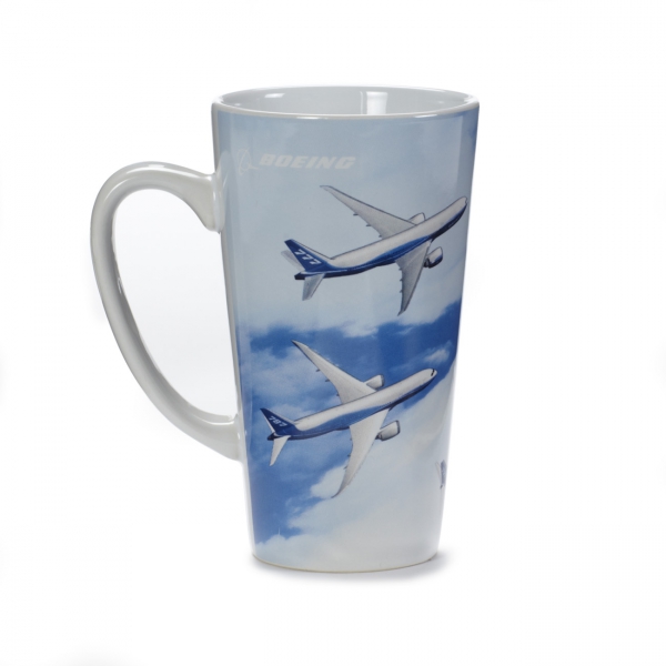 BOEING COMMERCIAL FAMILY LATTE MUG from Aircraft Spruce Europe