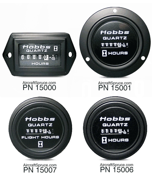 HOBBS HOUR METERS 85011 from Aircraft Spruce Europe