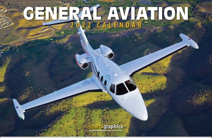 GENERAL AVIATION CALENDAR 2022 from Aircraft Spruce Europe