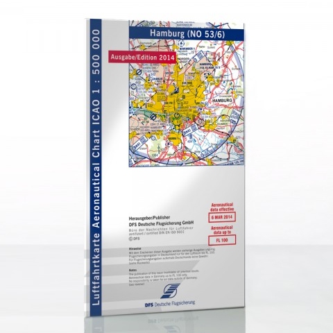ICAO-CHART Hamburg 2014 from Aircraft Spruce Europe
