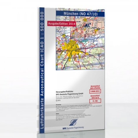 ICAO-CHART München 2014 from Aircraft Spruce Europe
