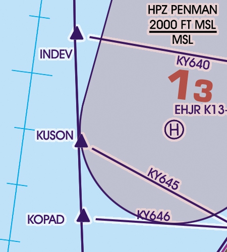 Rogers Data VFR Chart Netherlands from Aircraft Spruce Europe