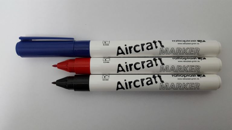 Aircraft Marker blue ACM 2 LN 9051-100 pcs from Aircraft Spruce Europe